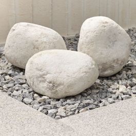Kelkay Arctic White Boulder 70-80 Pieces Per Bag | Pro Turf