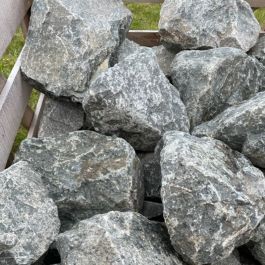 Green Granite Rockery Large Stones 30-40 Pieces per Crate | Pro Turf
