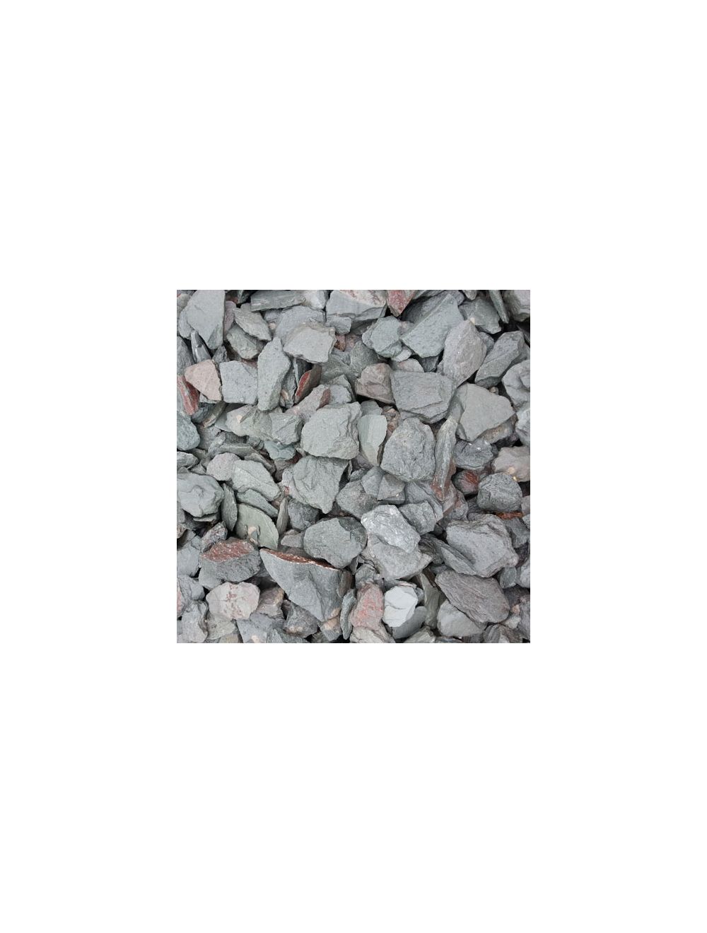 Buy Cumbrian Green slate 40mm chippings, Buy green slate