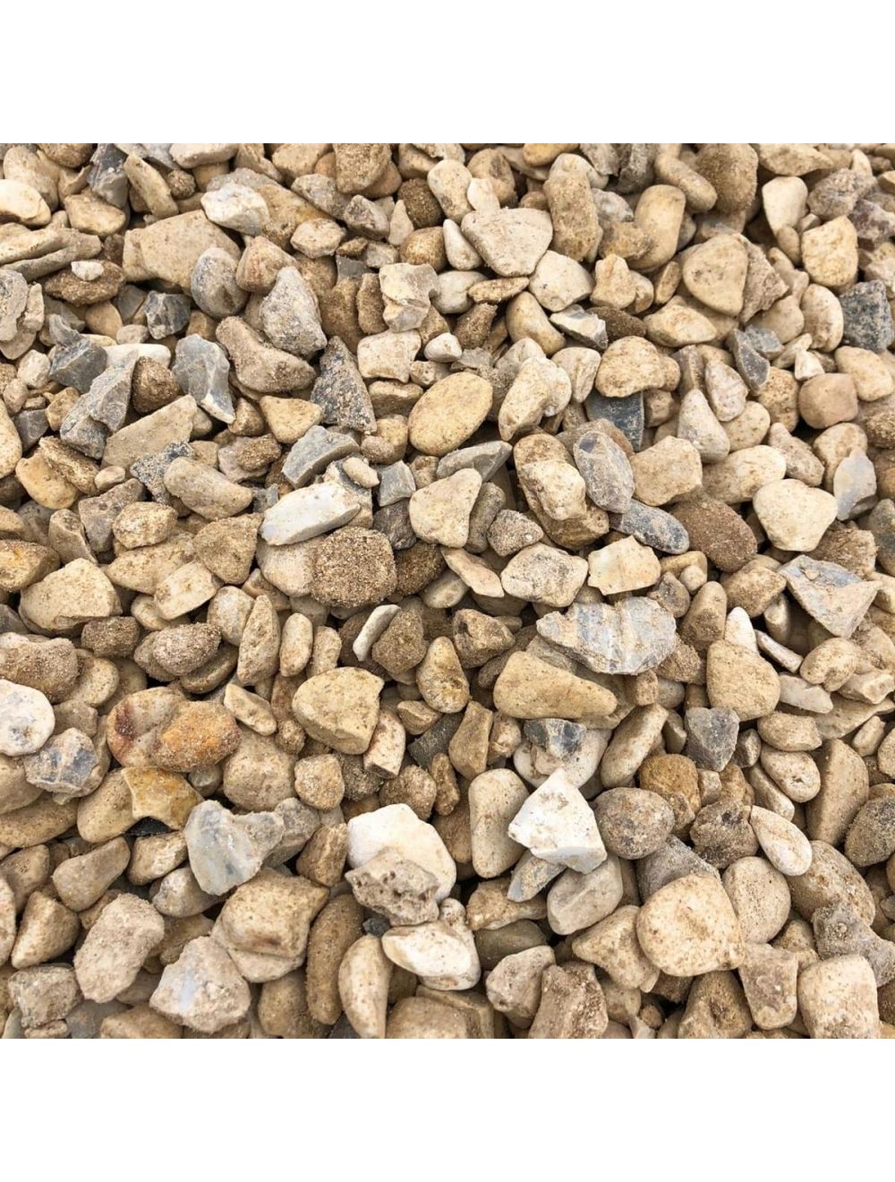 Yorkshire Cream Flint Gravel 10mm